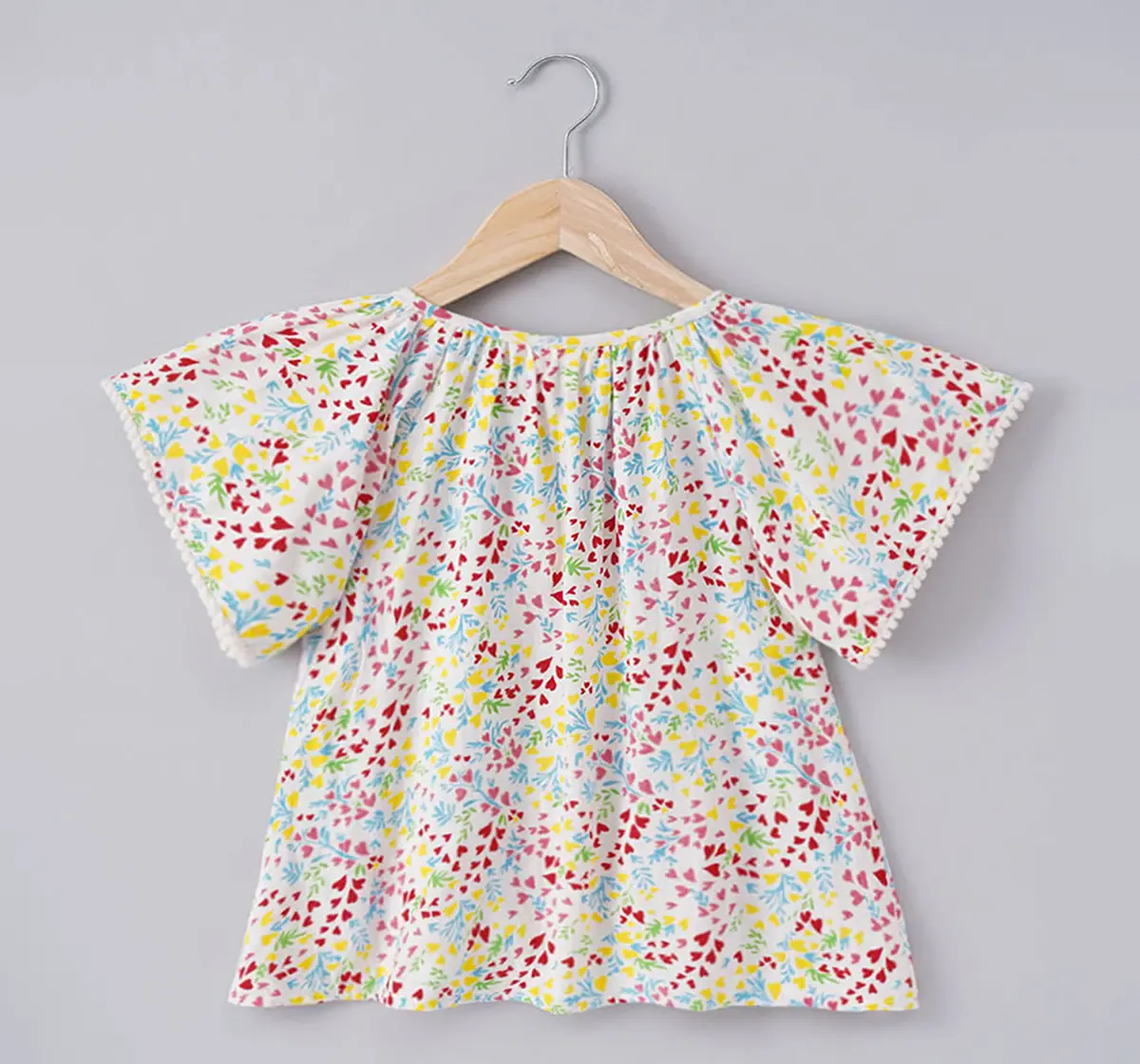 Ed-a-Mamma Sustainable Girls Floral Print Top