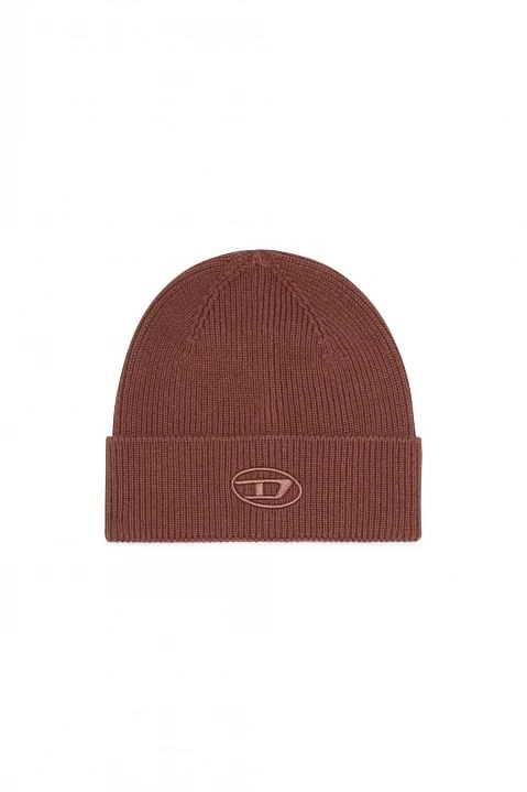 K-CODER-FULLY B Men Brown Knit Cap