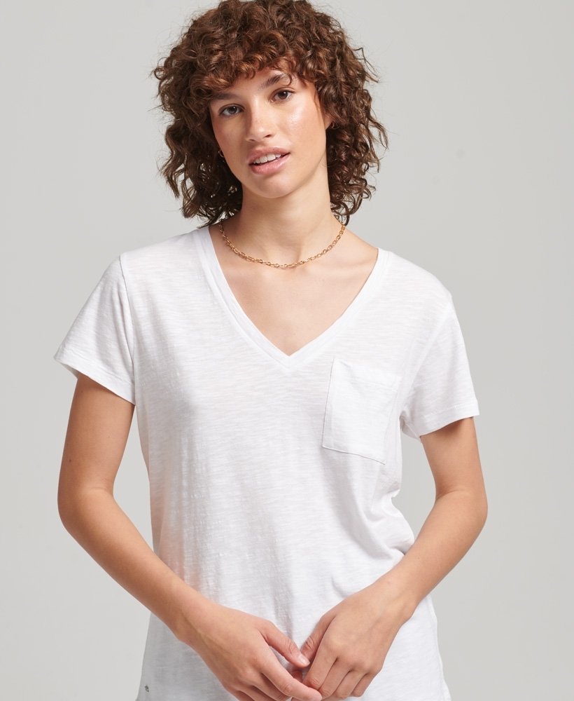 VINTAGE LOGO EMB VEE TEE