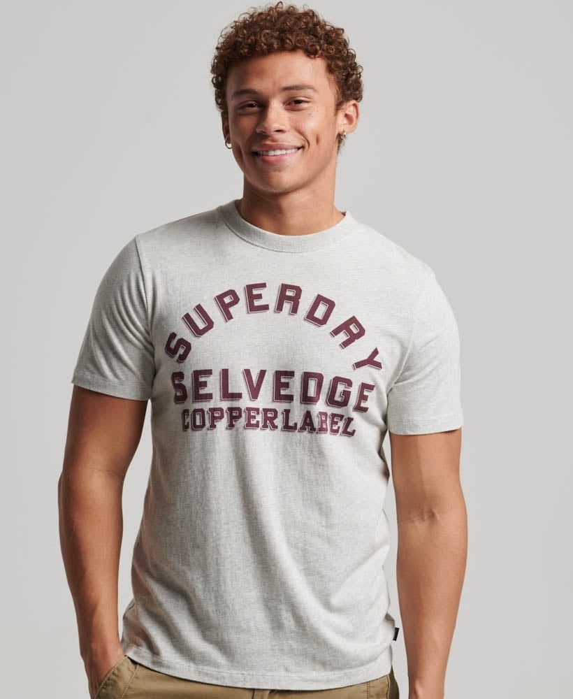 COPPER LABEL WORKWEAR MEN'S GREY TEE