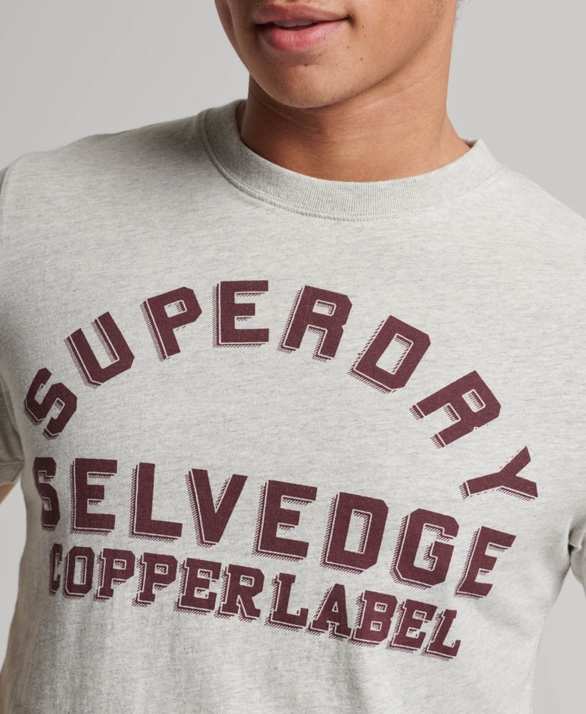 COPPER LABEL WORKWEAR MEN'S GREY TEE