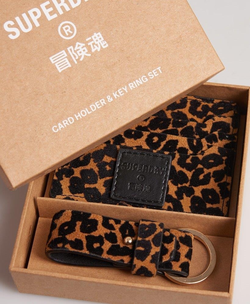 CARD HOLDER & KEY RING SET