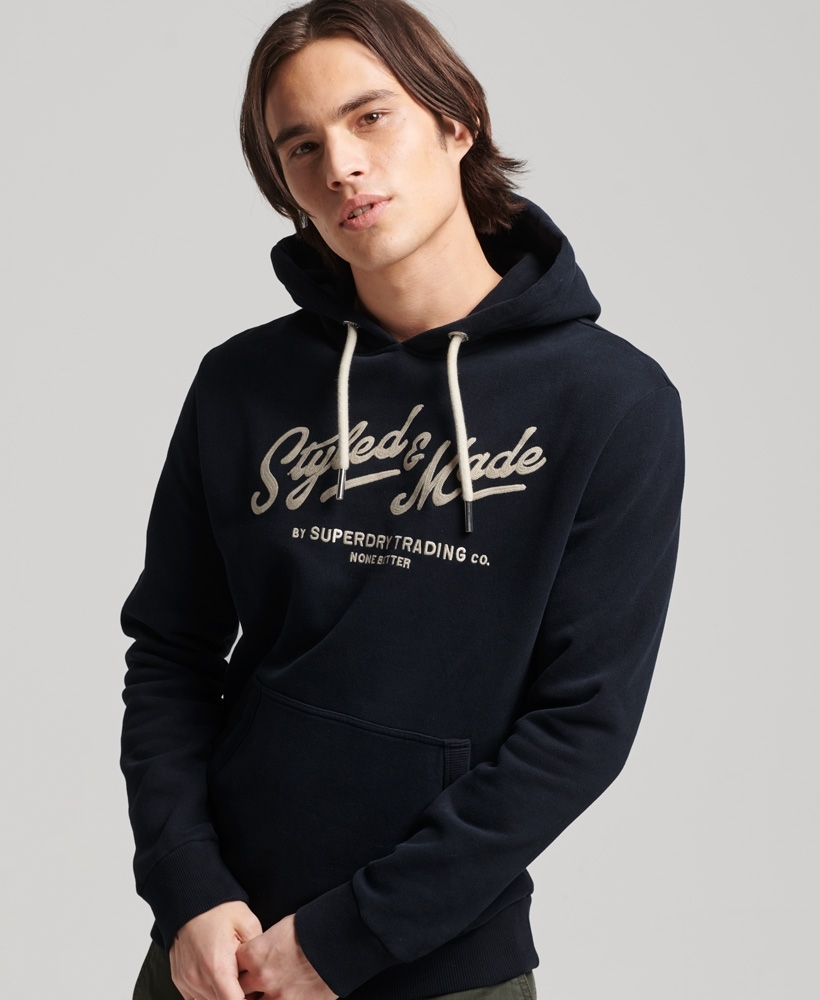 VINTAGE SCRIPT STYLE WW HOOD