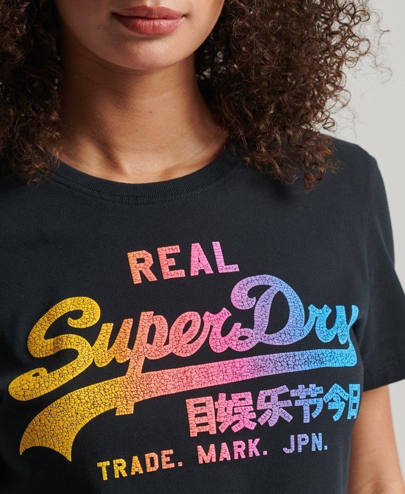 VINTAGE LOGO SPECTRUM FADE TEE