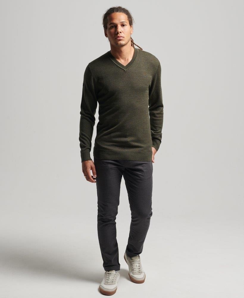 MERINO VEE NECK
