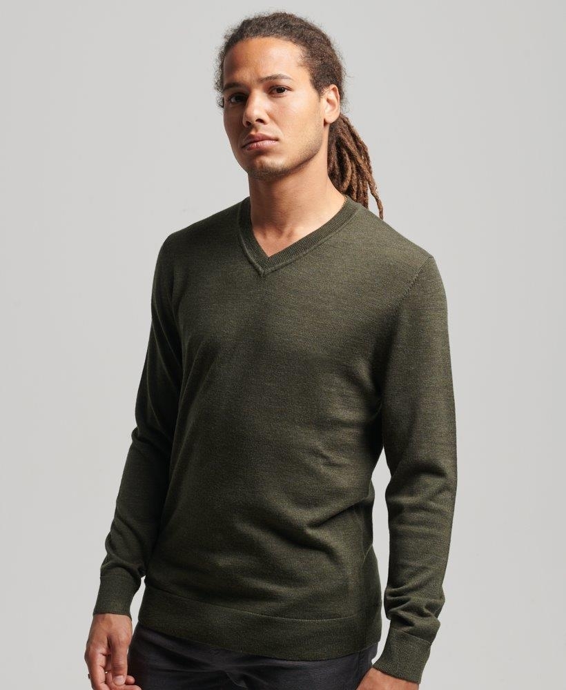 MERINO VEE NECK